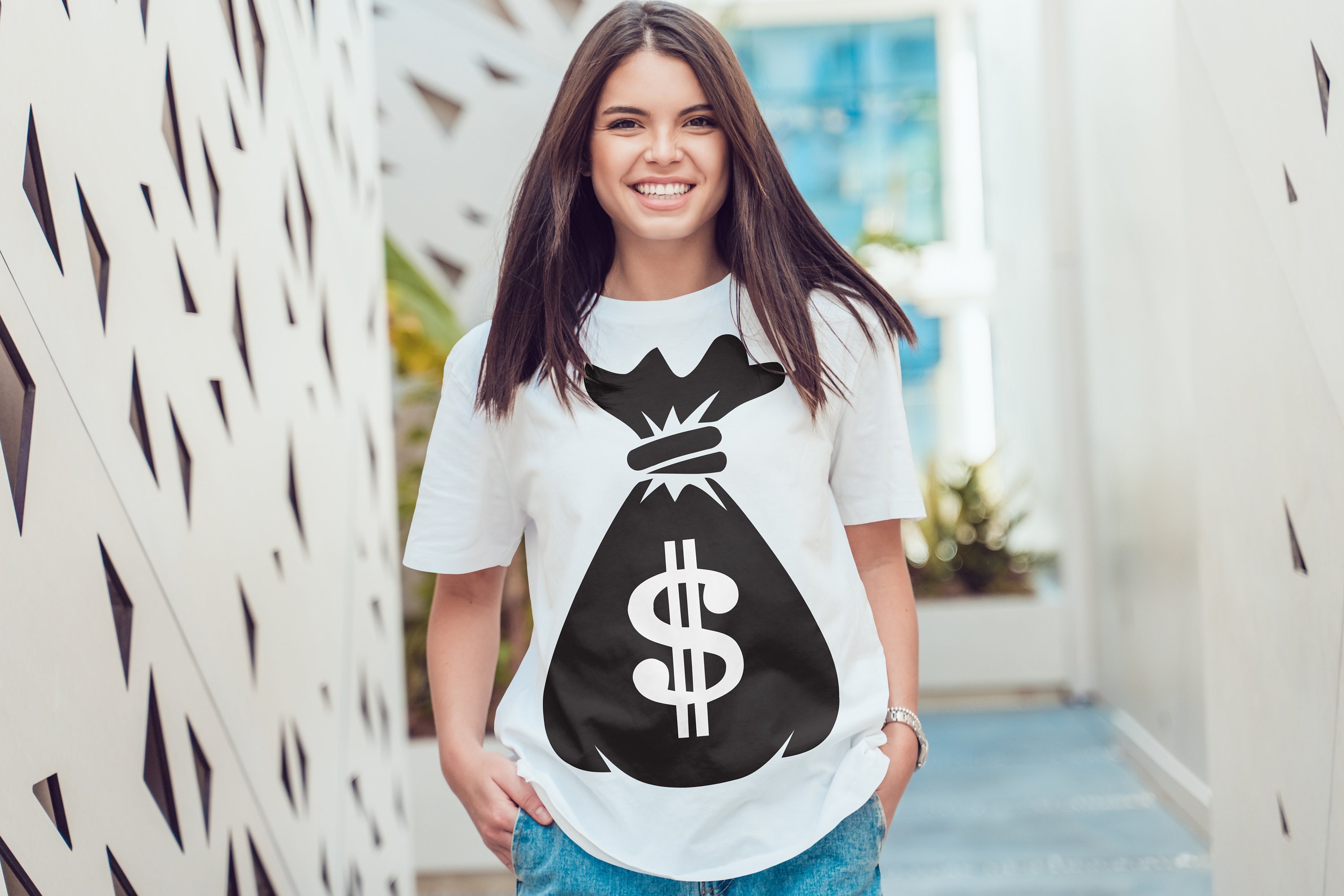 Money Svg, Money Logo Bundle, Money Background Clipart, Money Digital ...