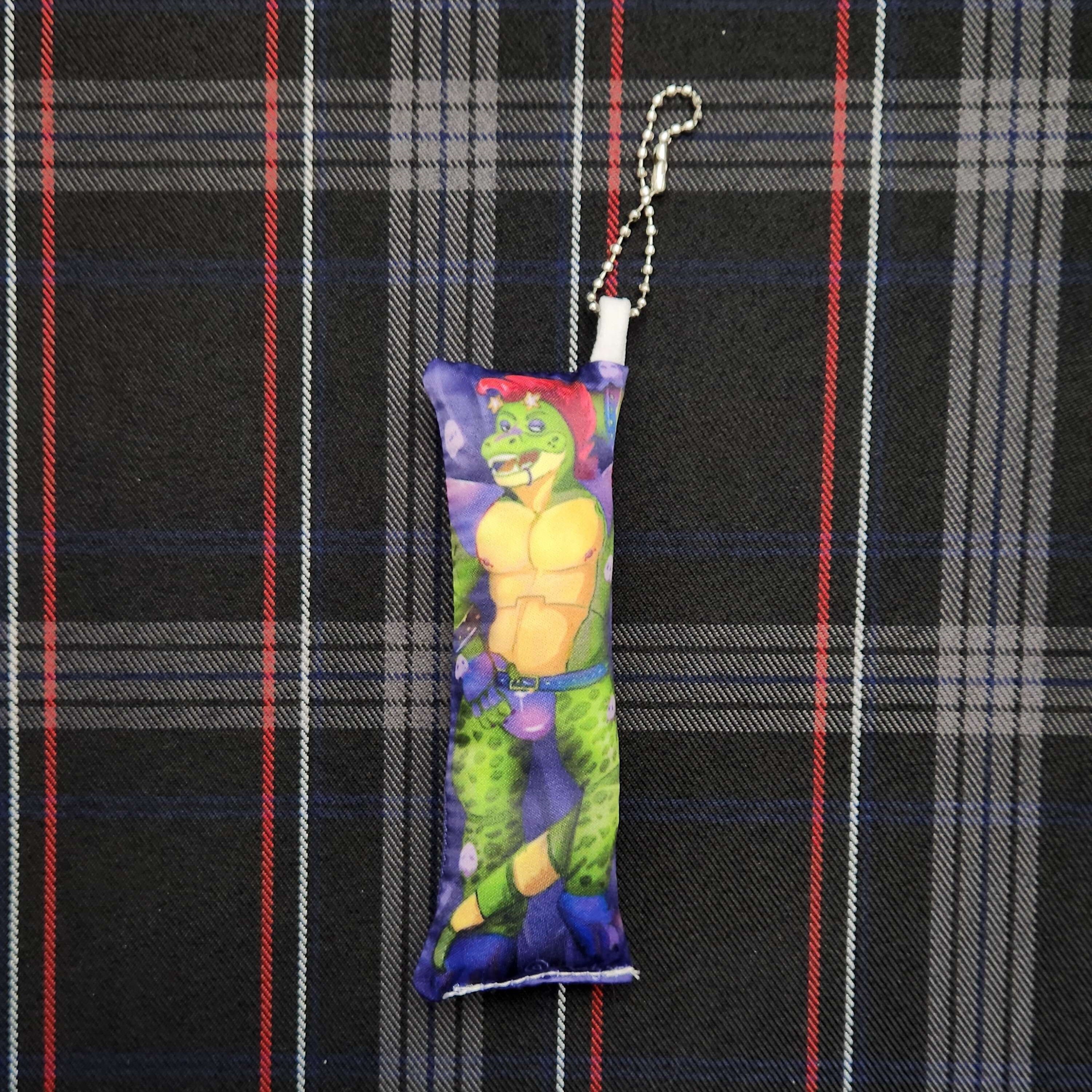 Montgomery Gator Body Pillow Case/ Dakimakura Keychains - Etsy