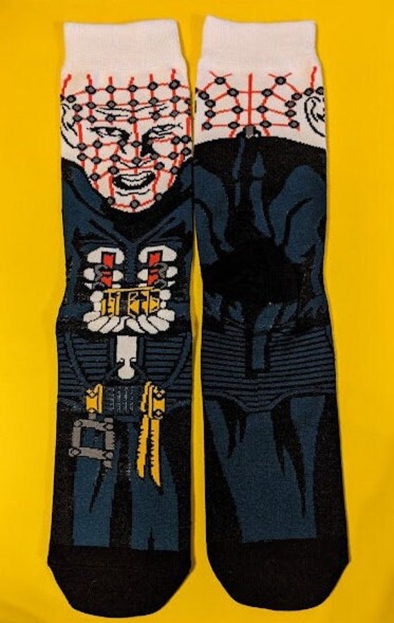 Pinhead Hellraiser Socks Adults Horror Movie Merchandise - Etsy