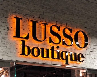 Custom Backlit Sign - Etsy