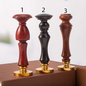 55 Types Stamp Handle, Wax Seal Stamp Handle, Retro Handle, Wood Handle ...
