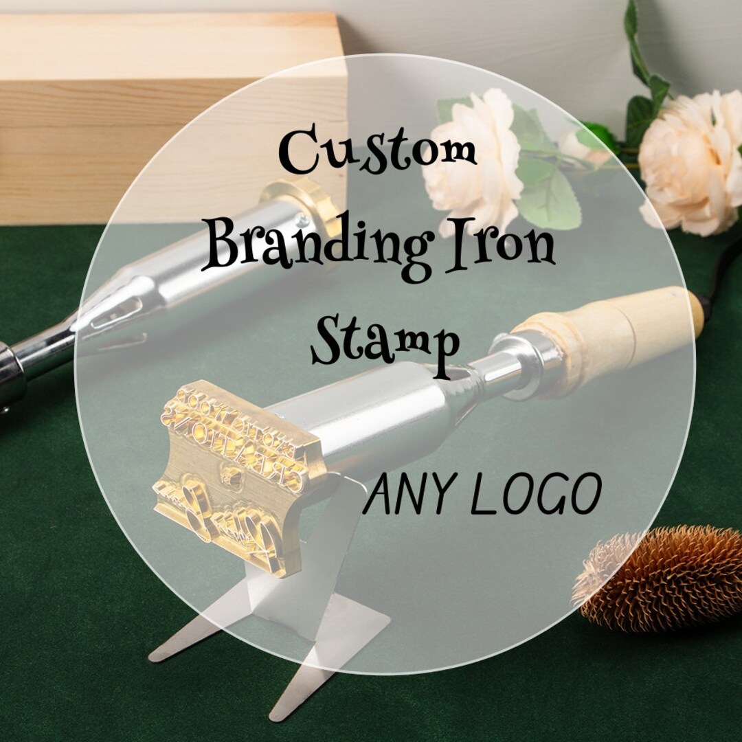 Personalised Wood Stamp, Wood Branding Iron, Custom Food Stamp, Stamp ...