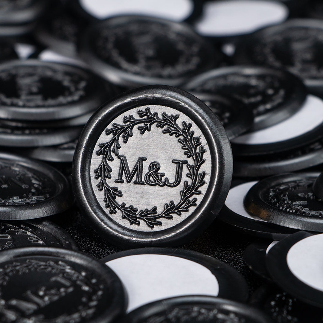 Custom Logo Wax Seal Stickers,72 Logo Styles,custom Wedding Wax Seal ...