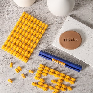 Mini Stamp Number Stamp Set Mini Number Pottery Tools Polymer Clay ...