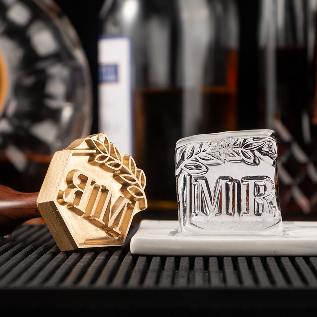 Custom Any Logo for Ice Cube Personalized Ice Stamp Custom - Etsy