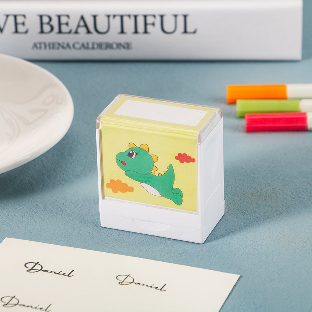 36 Designs, Personalised Clothing Stamps, Customisable Self-Inking ...