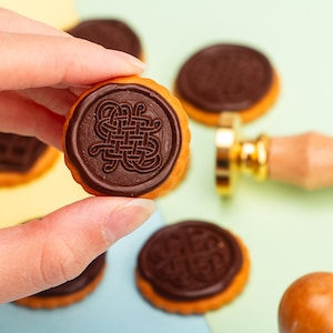 Custom Chocolate Stamps With Your Logo or Text, Personalized Chocolate ...