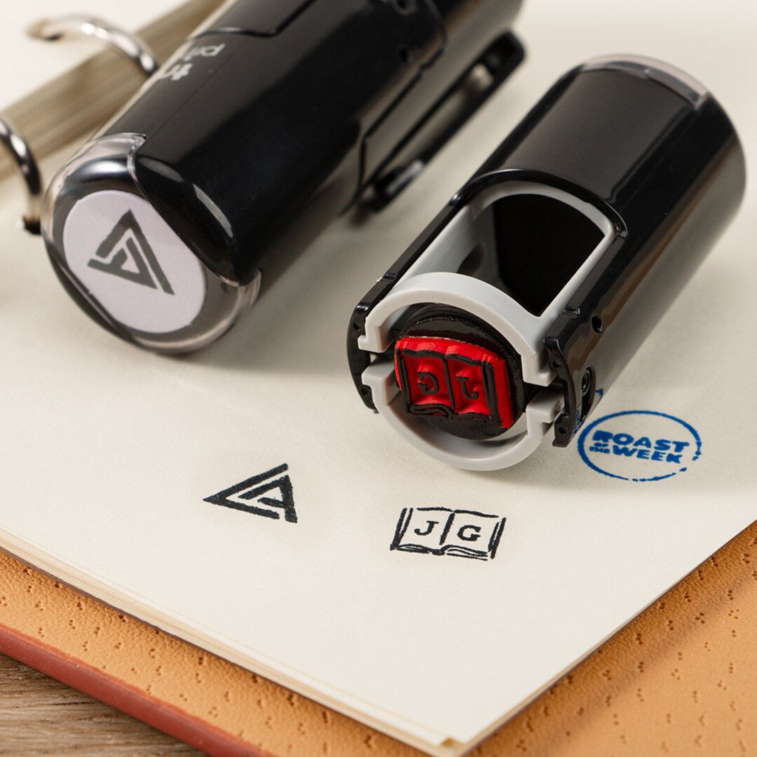 Mini Book Page Stamp, Loyalty Card Stamp, 12 Mm, Custom Loyalty Card ...