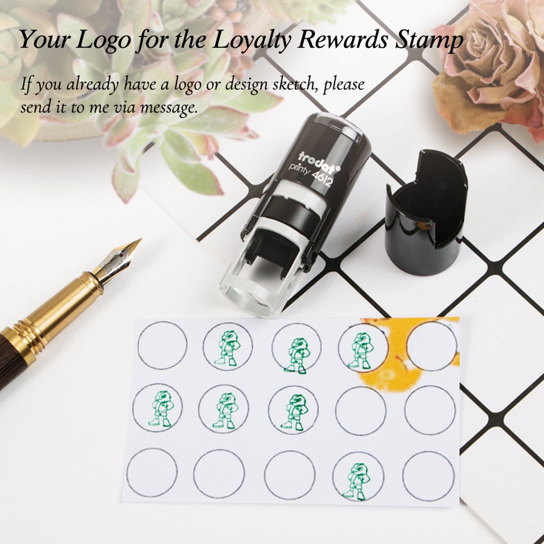 Logo Stamp Custom Stamp Personalized Business Stamp Logo Stamp Your ...