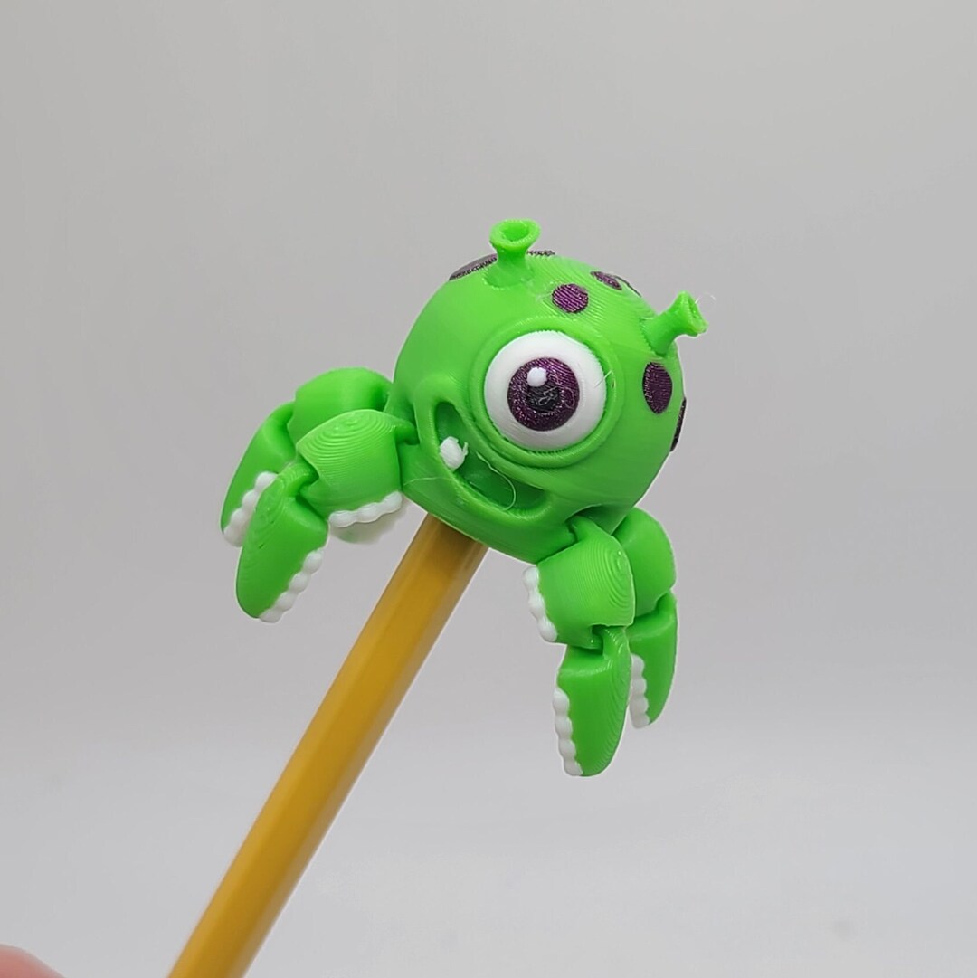 Alien Pencil Topper Fidget Spinner - Etsy