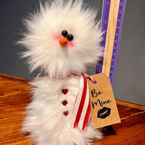 Frazzled Snowman Faux Fur Winter Valentine’s Day Decor - Etsy