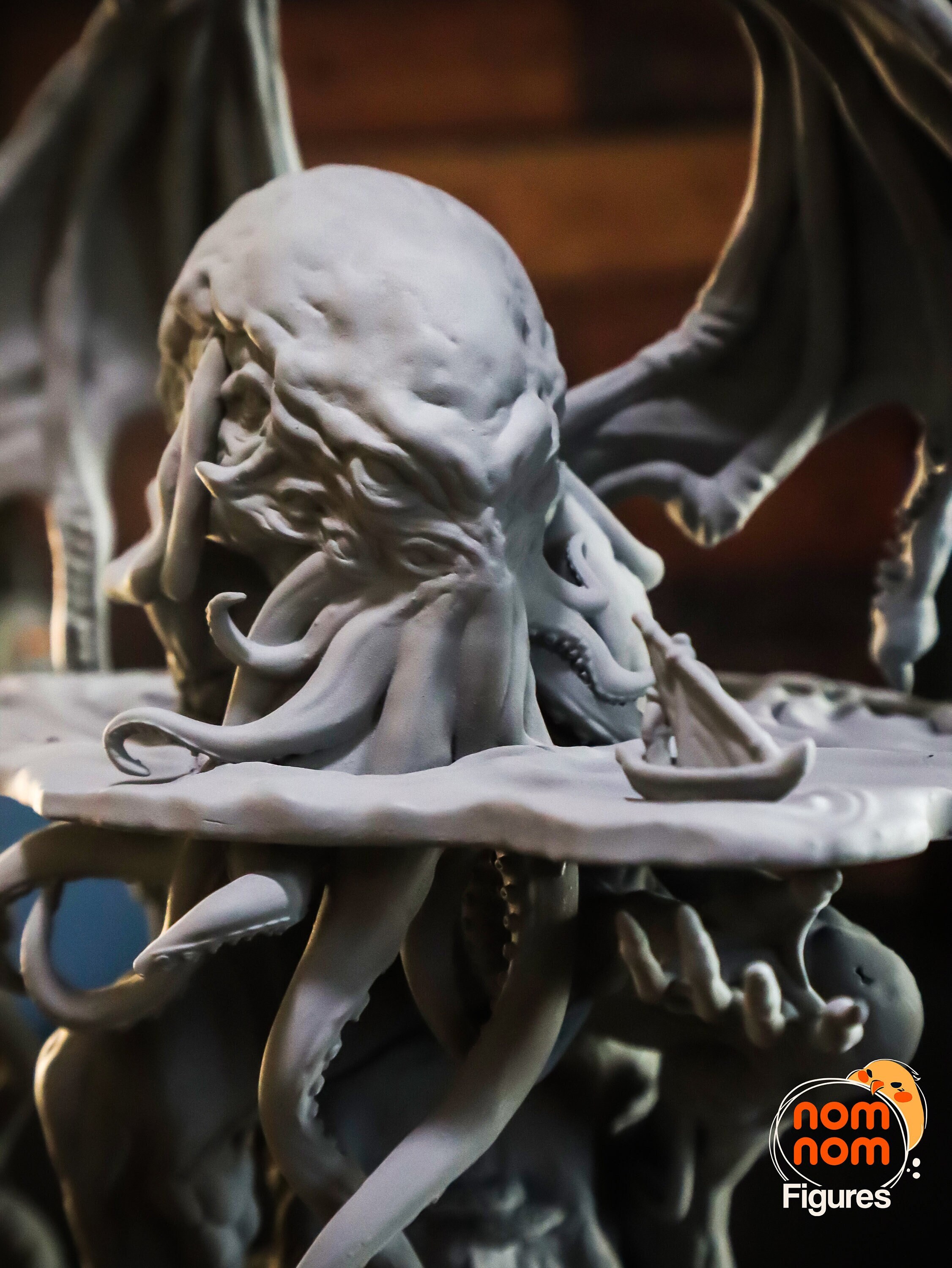 Great Cthulhu Rising From the Depths - Etsy