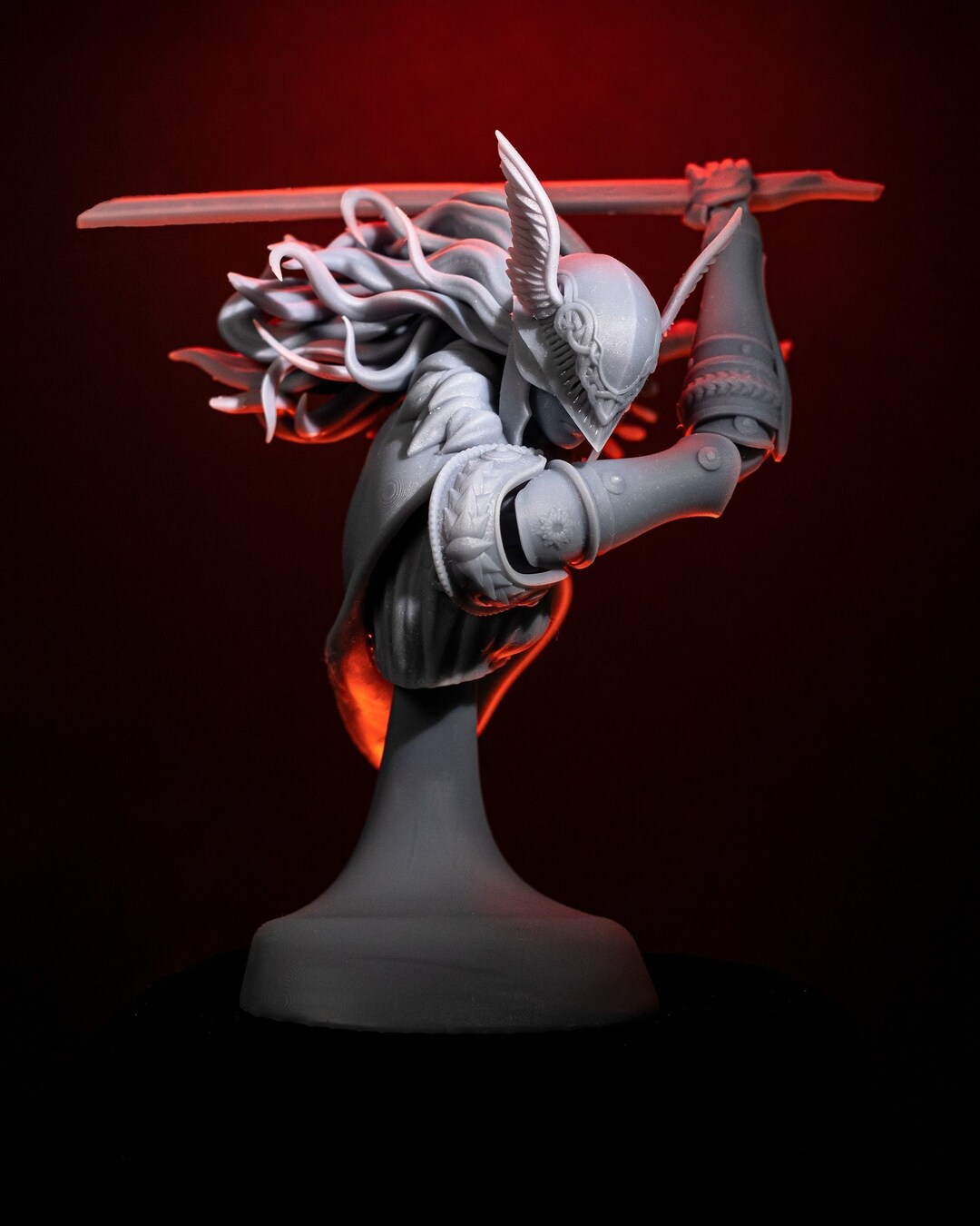 Bust of the Scarlet Goddess of Rot - Etsy