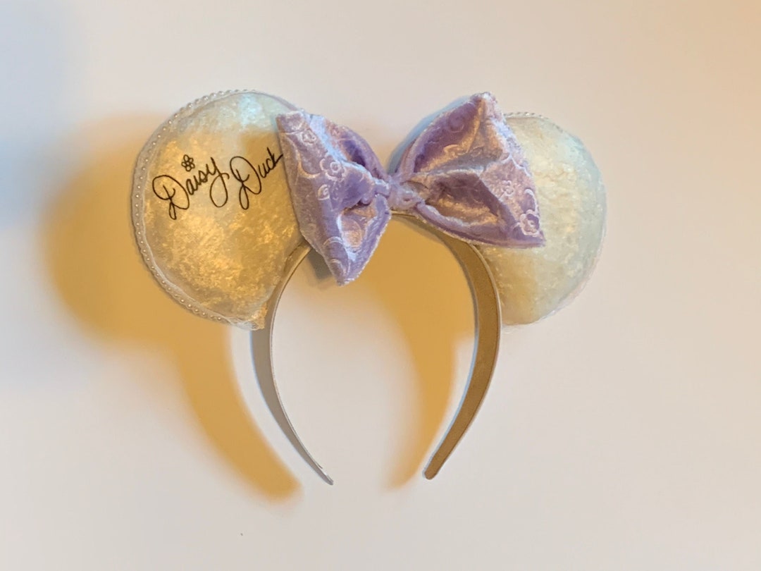 Daisy Duck Inspired Mickey Mouse Ears Handmade Mickey Mouse Ears for ...
