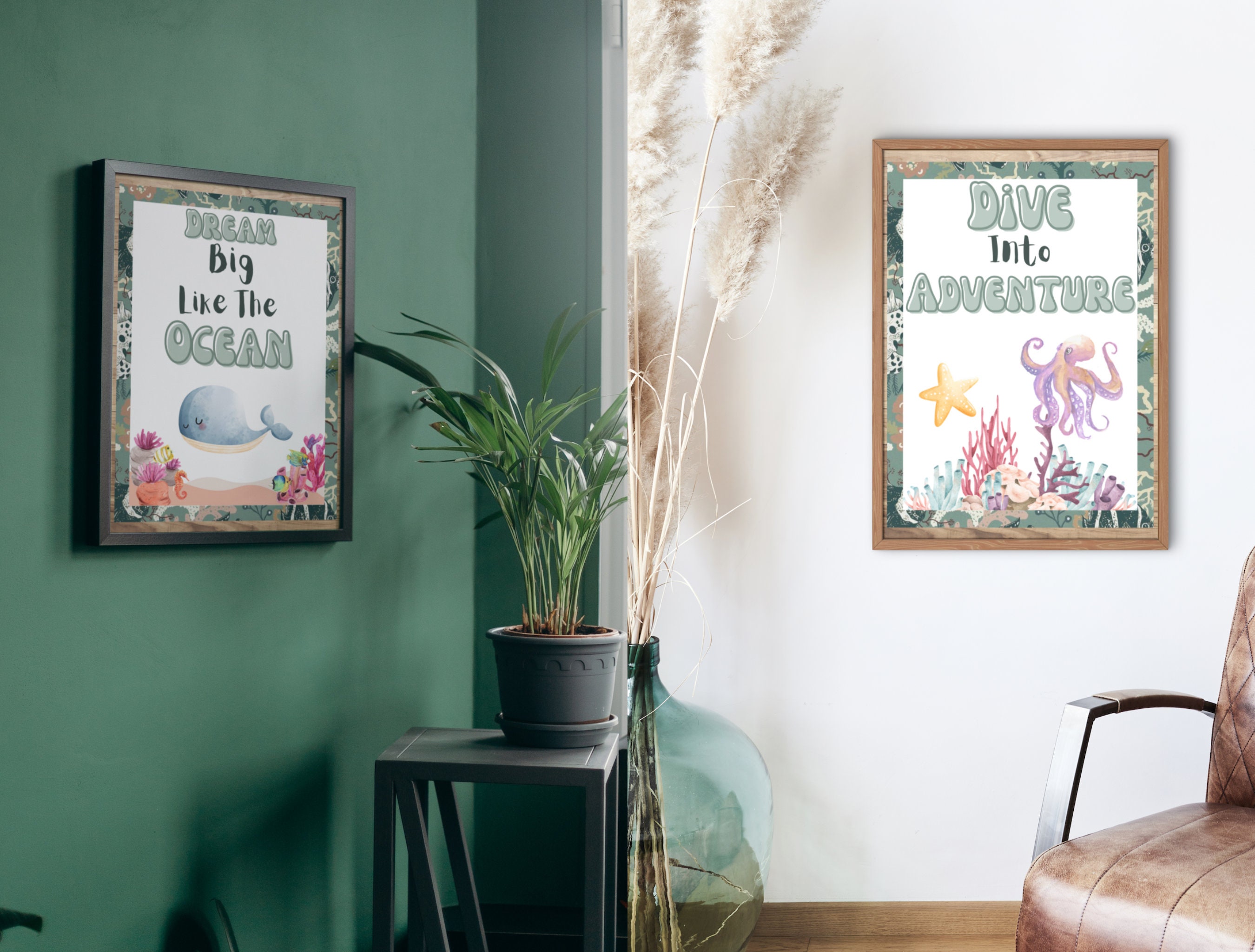 Under the Sea Motivational Posters for Teachers DIGITAL - Etsy