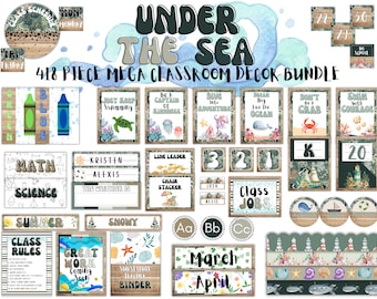 Ocean Themed Classroom Display - Etsy