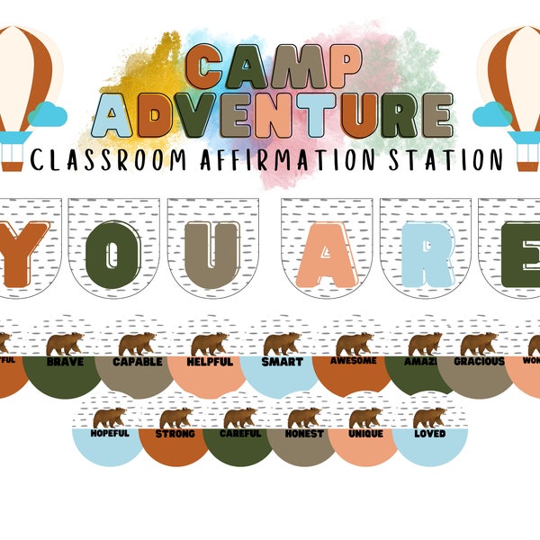 Camping Bulletin Board - Etsy