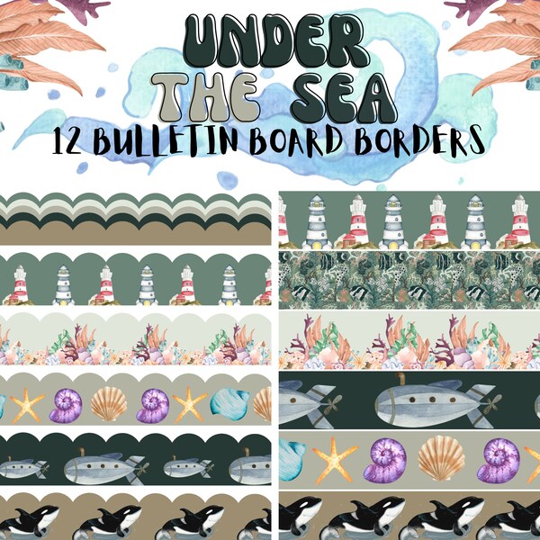 Sea Bulletin Board - Etsy