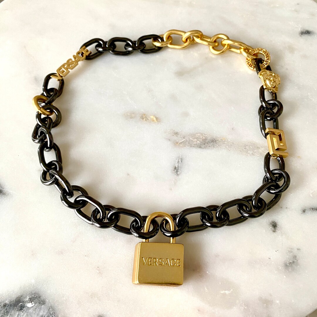 Versace Classic Bracelet Choker Necklace - Etsy