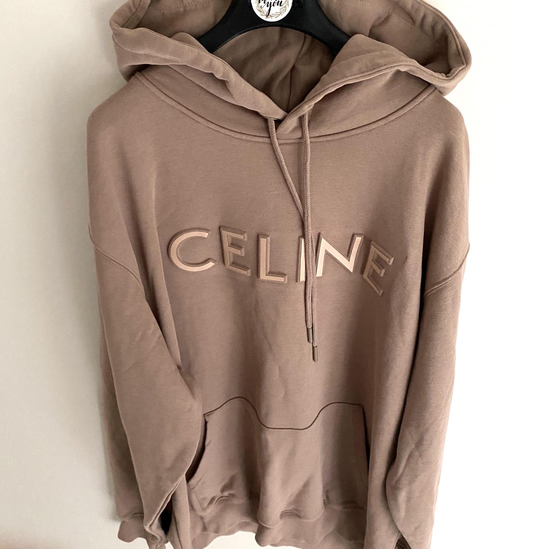 Celine Vintage Wording Print Longsleeves - Etsy