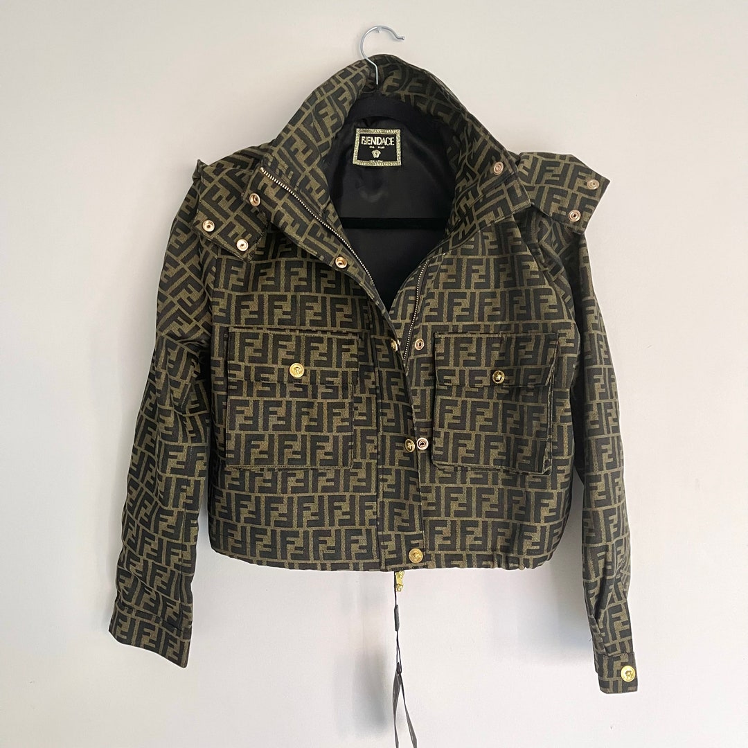 Rare Fendace Fendi Versace Clothing Jacket - Etsy