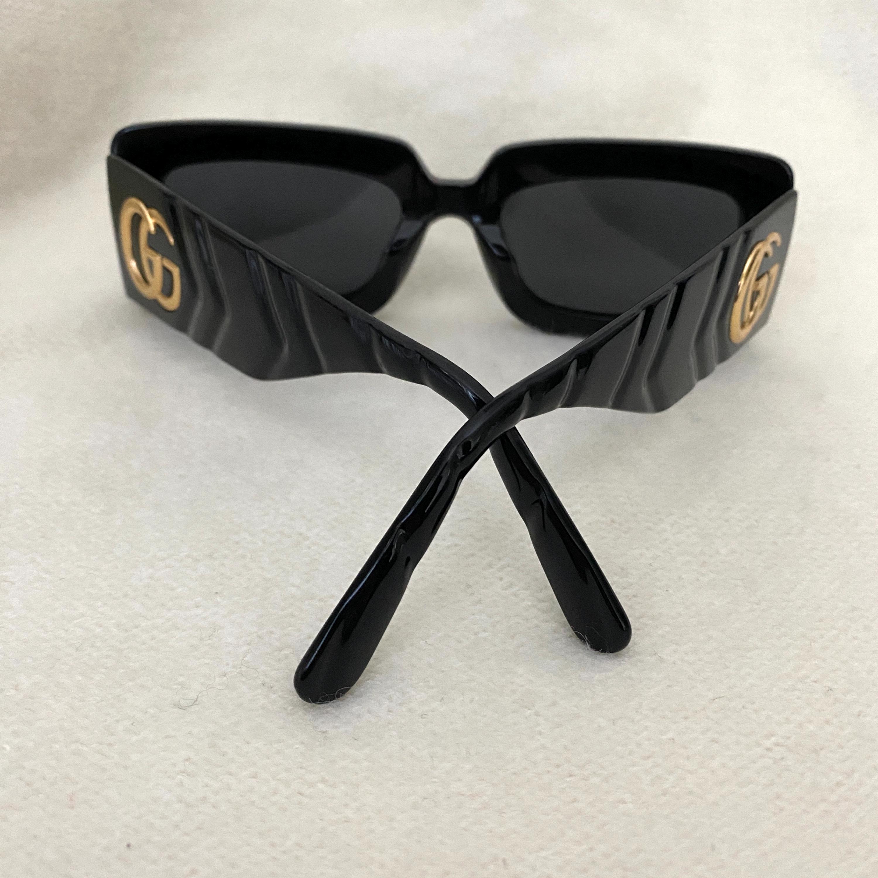 Classic Gucci GG Logo Sunglasses - Etsy