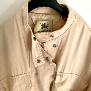 Vintage Burberry Beige Jacket - Etsy