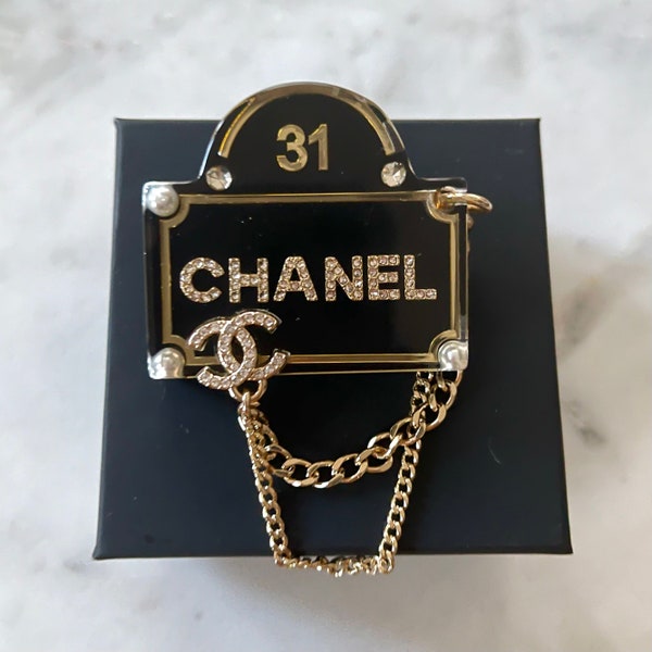 Coco Chanel Pin - Etsy