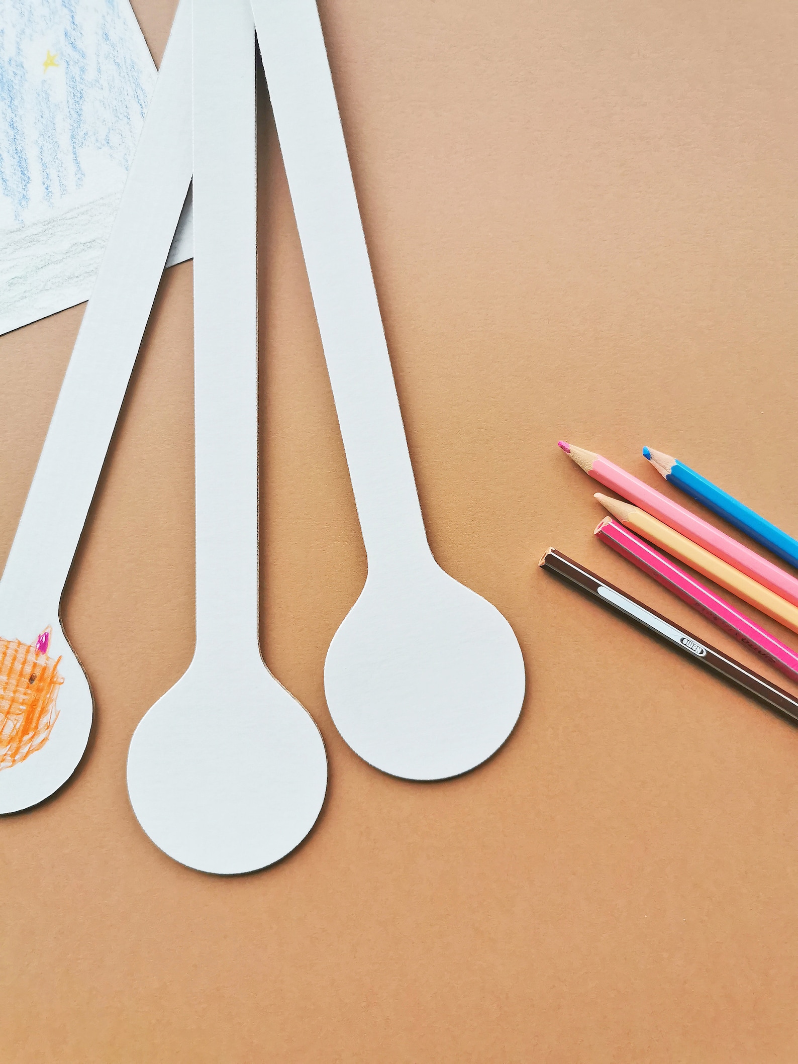 Theatre Creative Set. Tabletop Cardboard Puppet Theater With Characters ...