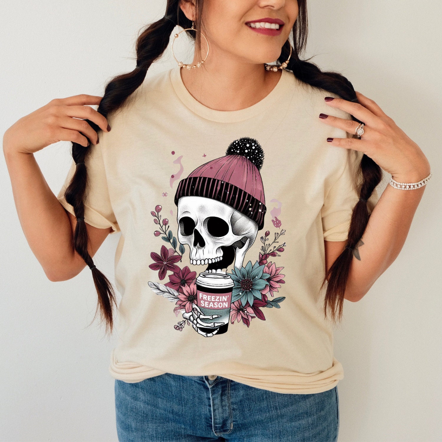 Freezin Season Skeleton PNG | INSTANT Download | Trendy Png | Skeleton ...