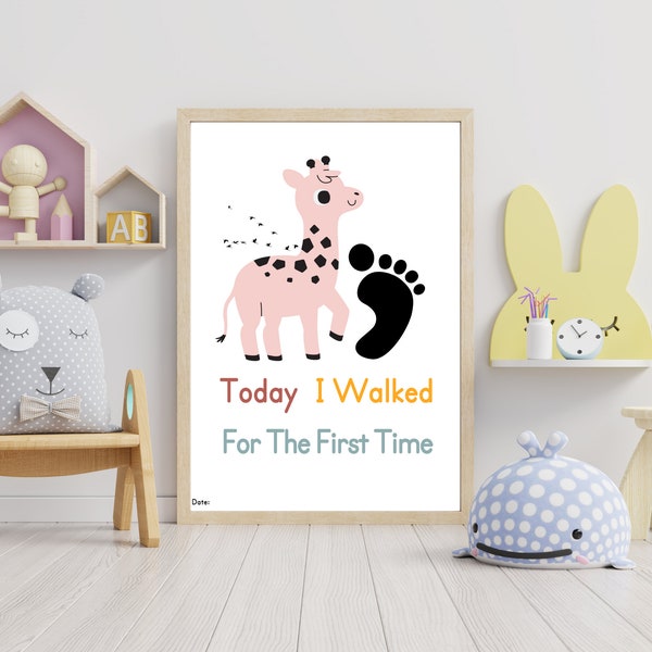 Giraffe Footprint - Etsy