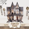 12ft Haunted House Template When Made. Printable Trace and Cut ...