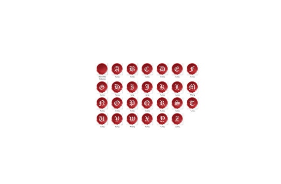 Sello Del Alfabeto Clipart