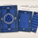 Printable Blue Spellbook Cover (PDF & JPG), for Book of Shadows, Witch ...