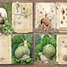 Snail Junk Journal Kit printable JPG Pages With Ephemera, Tags, Fussy ...