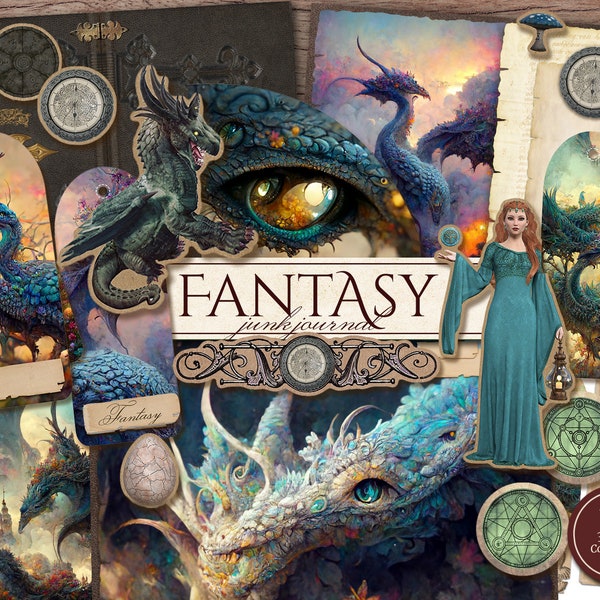Fantasy Journal - Etsy