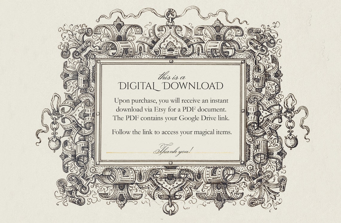 Printable Pink Spellbook Cover PDF & JPG for Grimoire Book - Etsy