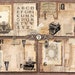 Vintage Grunge Junk Journal Kit (printable JPG Pages With Ephemera ...