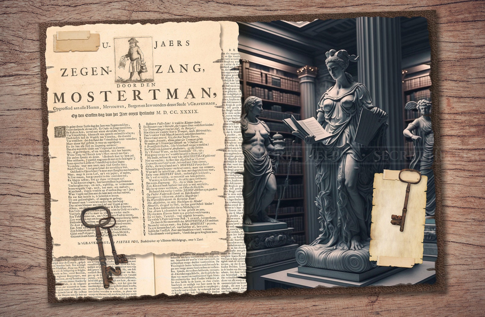 Dark Academia Junk Journal Kit printable JPG Pages With Ephemera, Old ...