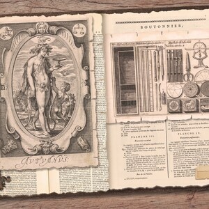 Dark Academia Junk Journal Kit (printable JPG Pages With Ephemera), Old ...