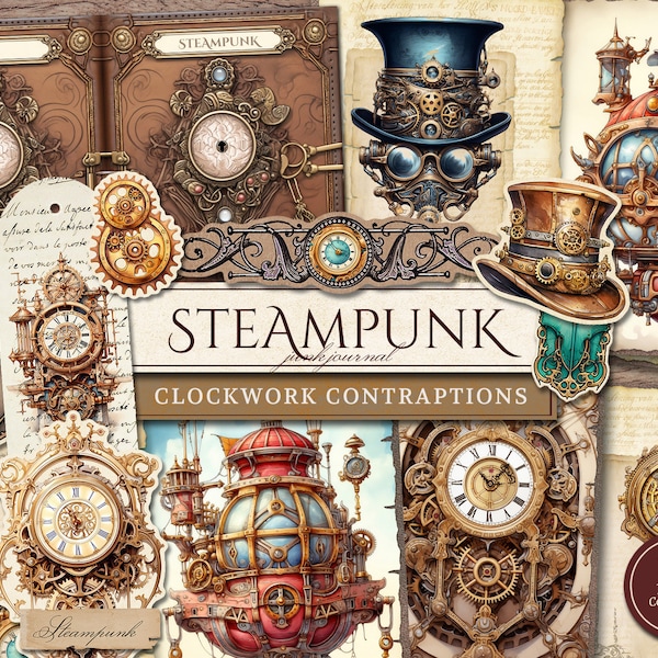 Steampunk Tags - Etsy