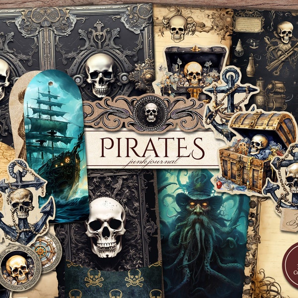 Pirate Journal - Etsy