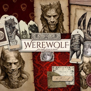 Ultimate Gothic Junk Journal Bundle (70+ Pages), Discount Pack, Vampire ...