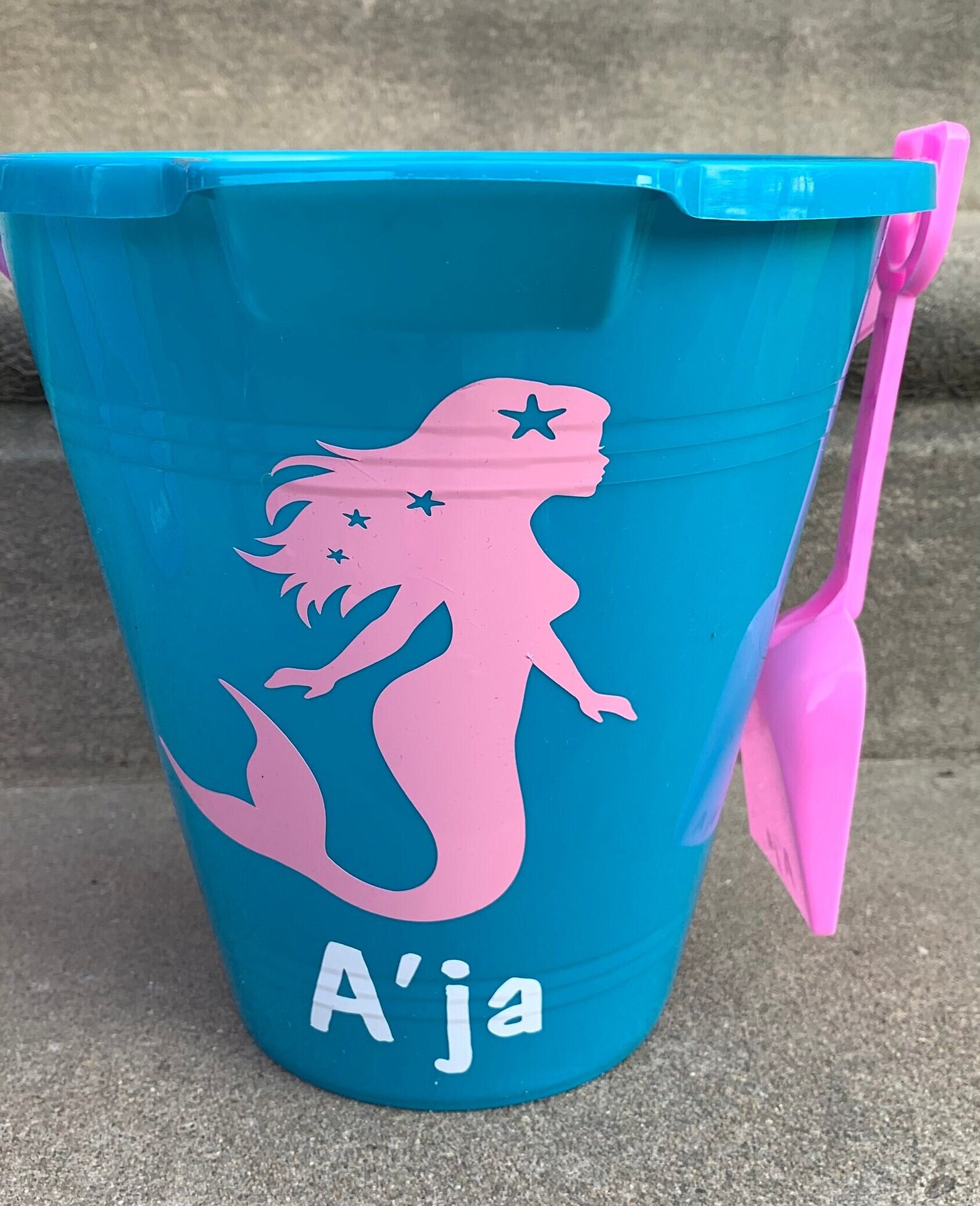 Personalized Fun Beach Sand Buckets for Kids/sand Pails/ Fun Beach Toys ...