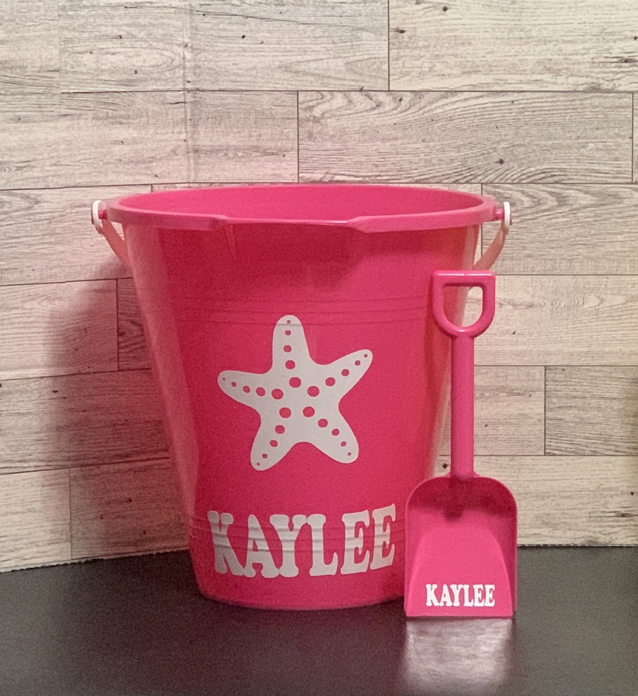 Personalized Beach Bucket With Shovel: Kids Sand Toys - Etsy