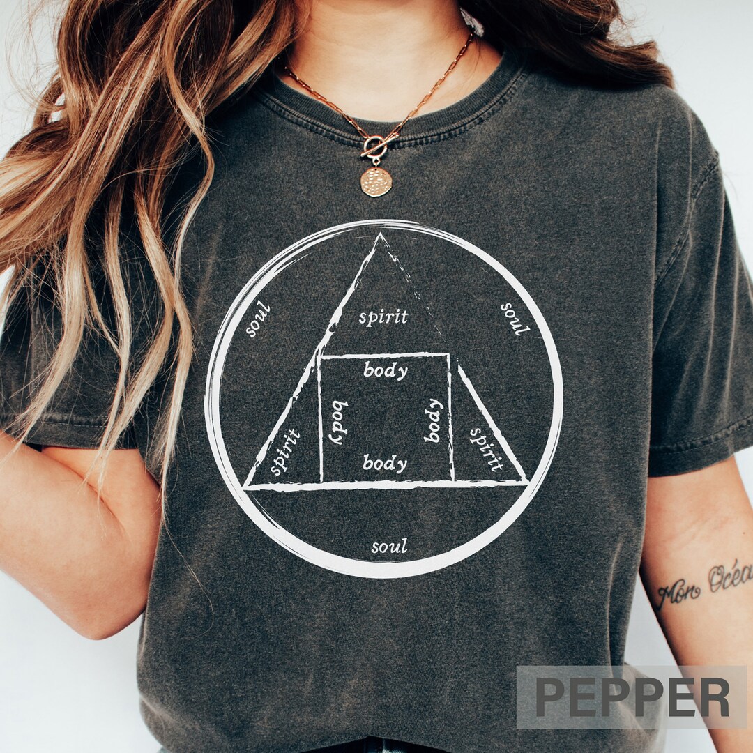 Hermetic Seal of Light Holy Trinity Symbol Body Soul Spirit T Shirt ...