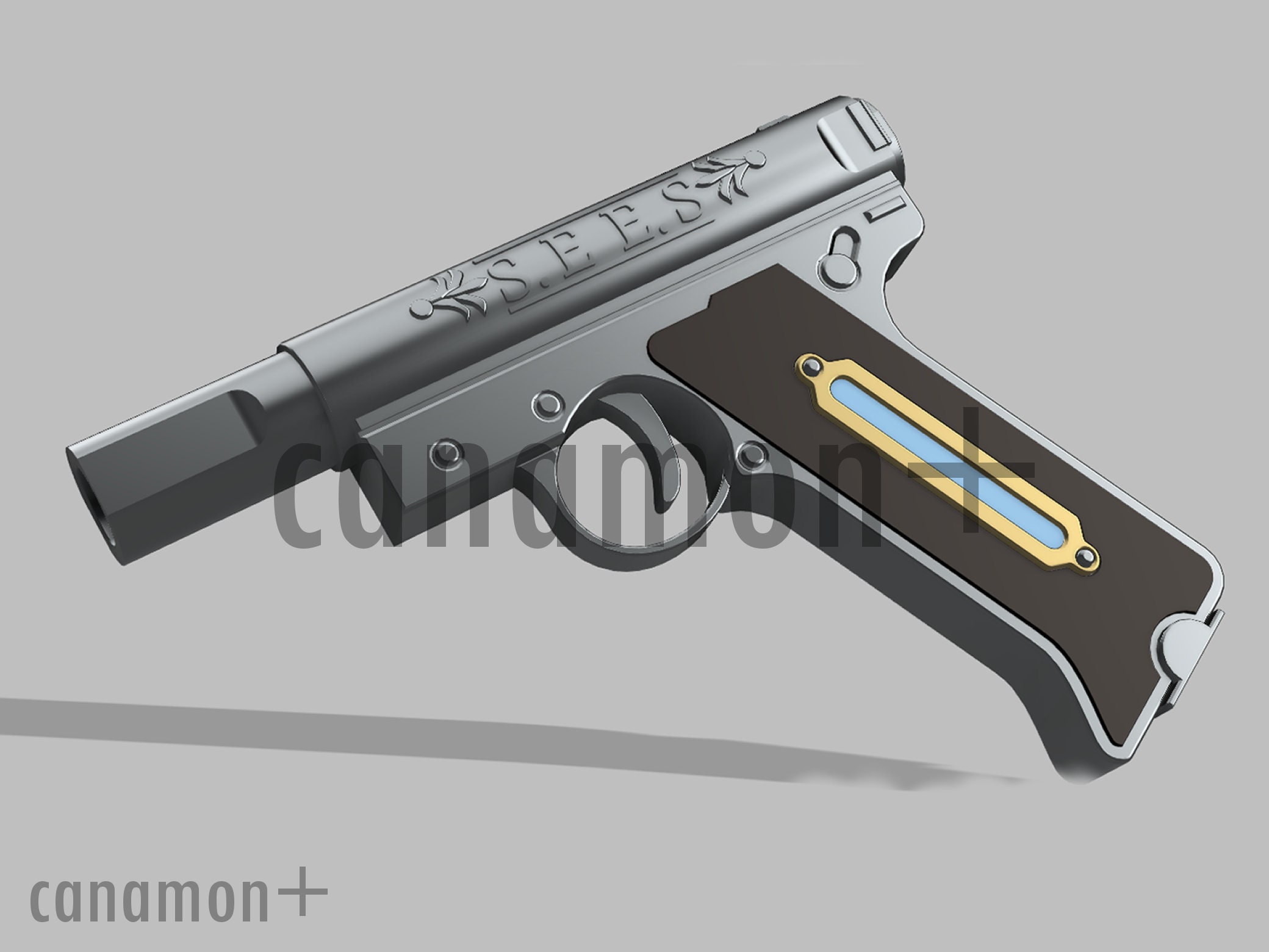 Evoker Persona 3 Gun 3d Model Digital File - Etsy