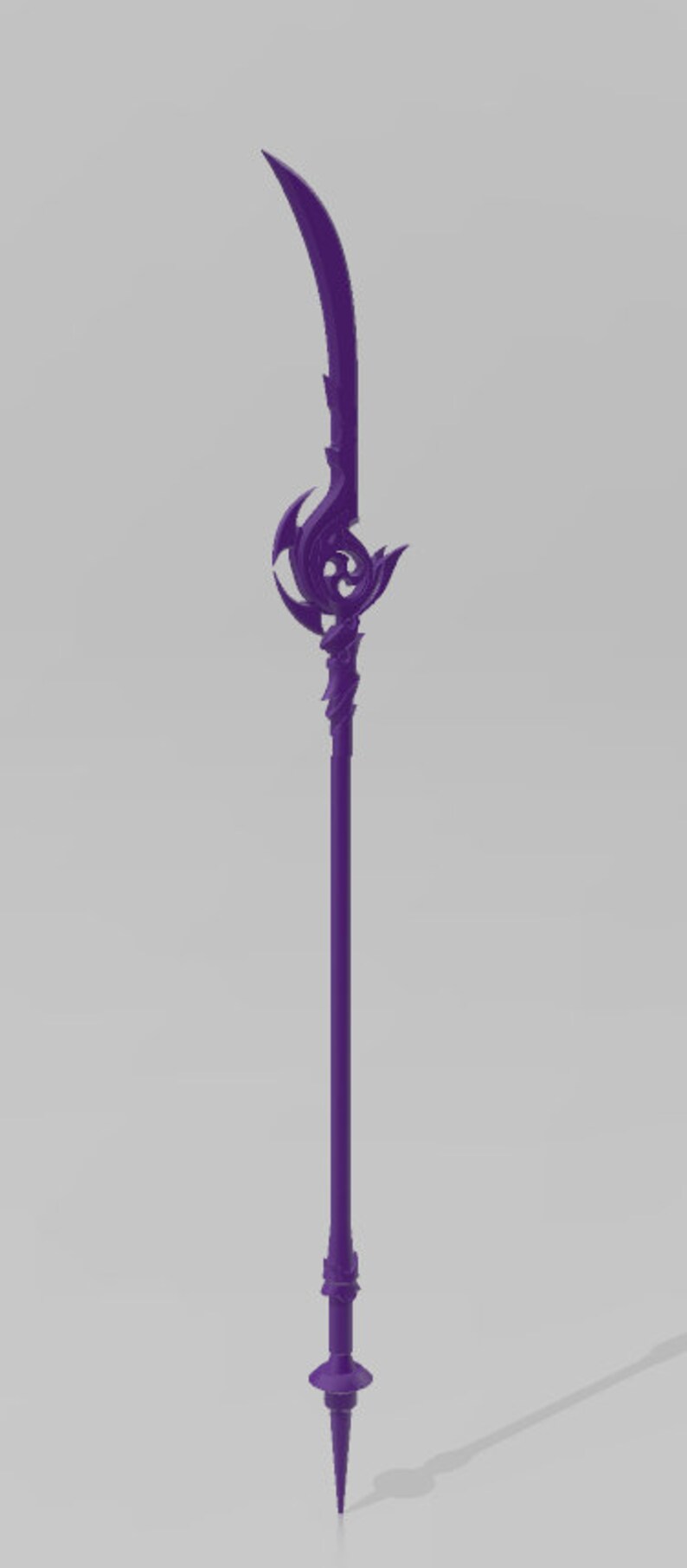 Engulfing Lightning 3d Model Genshin Impact .stl File Baal Ei Raiden ...