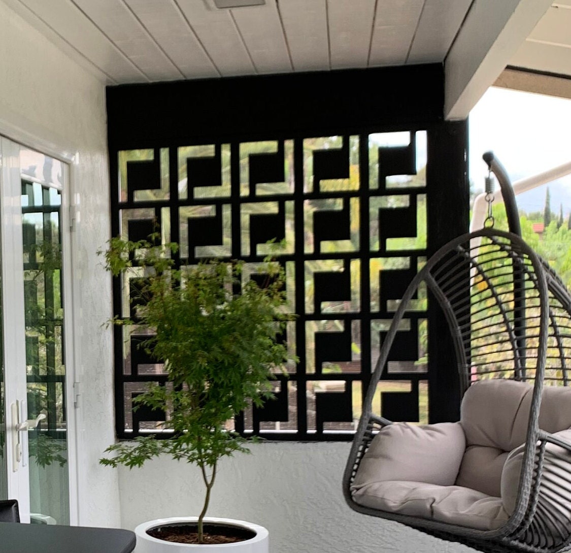 CORTEN Experts: Laser Cut Corten Fencing Privacy Screens - Etsy