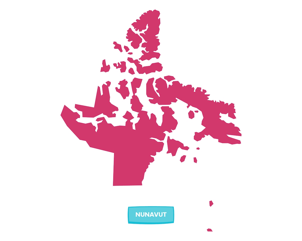 SIMPLE CANADA MAP svg Bundle, Simplified Map, Simple Map of Canada Svg ...